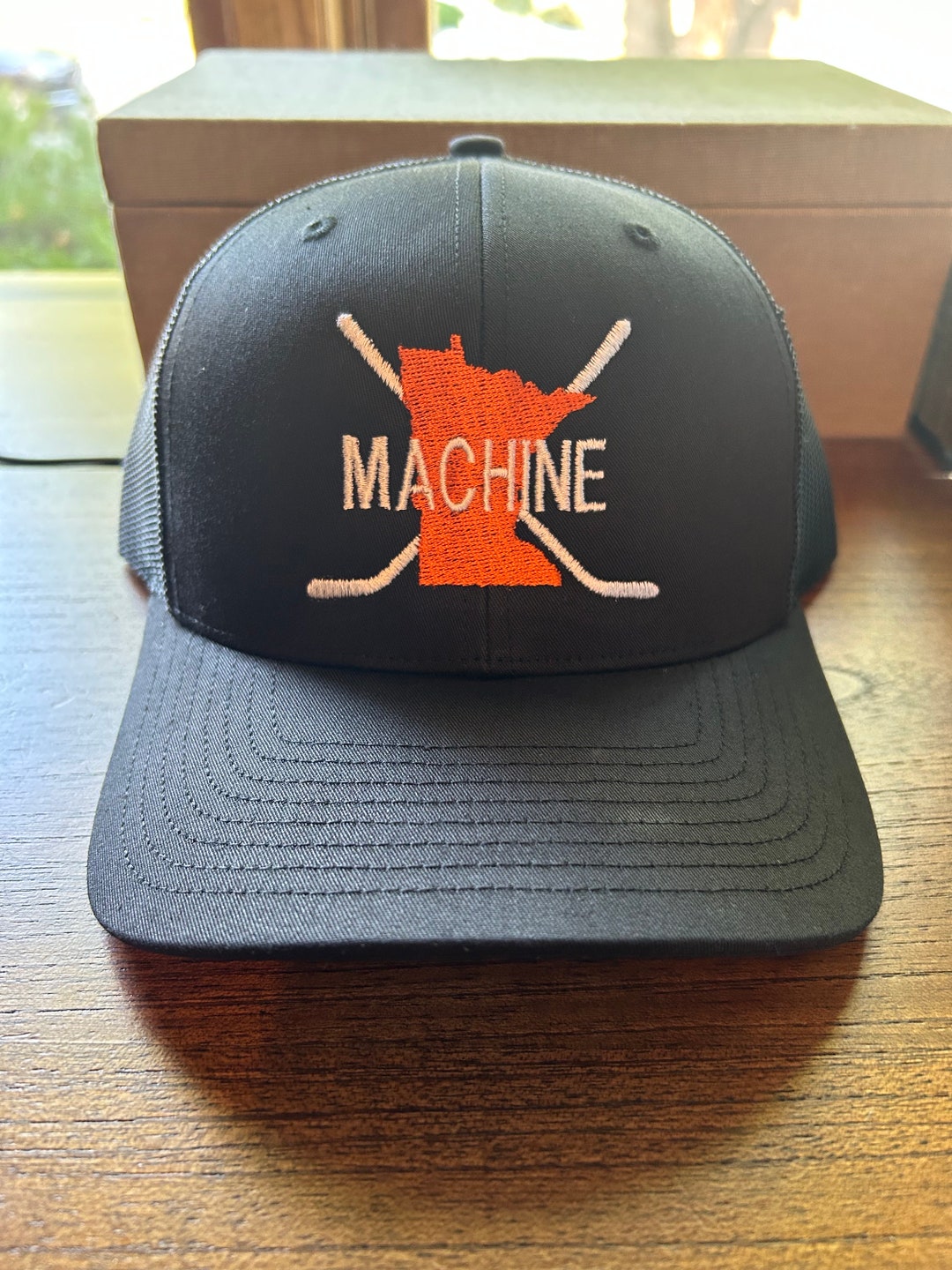 MN Machine Hockey Hat - Etsy