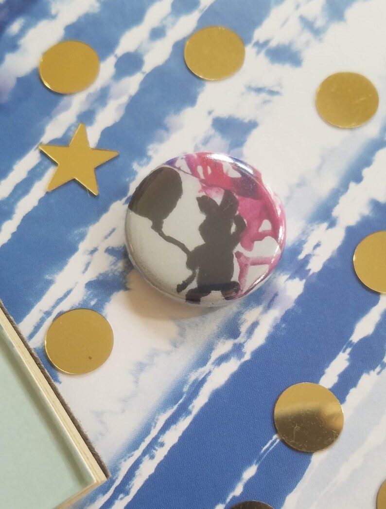 Brave Little Piglet Winnie the Pooh Crayon Art Button - Etsy