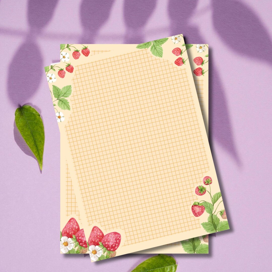 A4-A5-A6 Squared Notepad,printable,note Taking Sheets,memopad,notepad ...