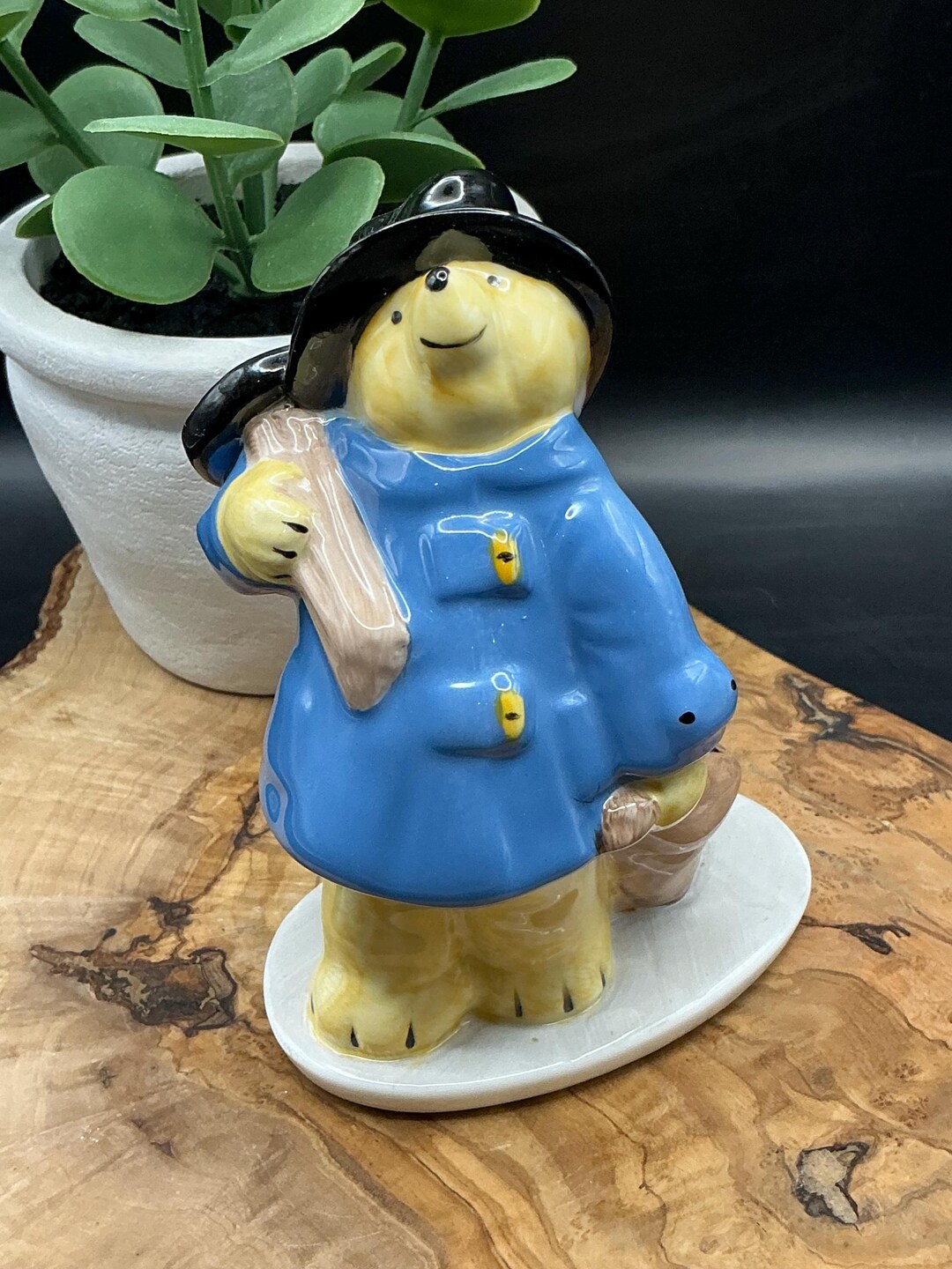 1976 Paddington the Bear Chimney Sweep Figurine England (as is ...