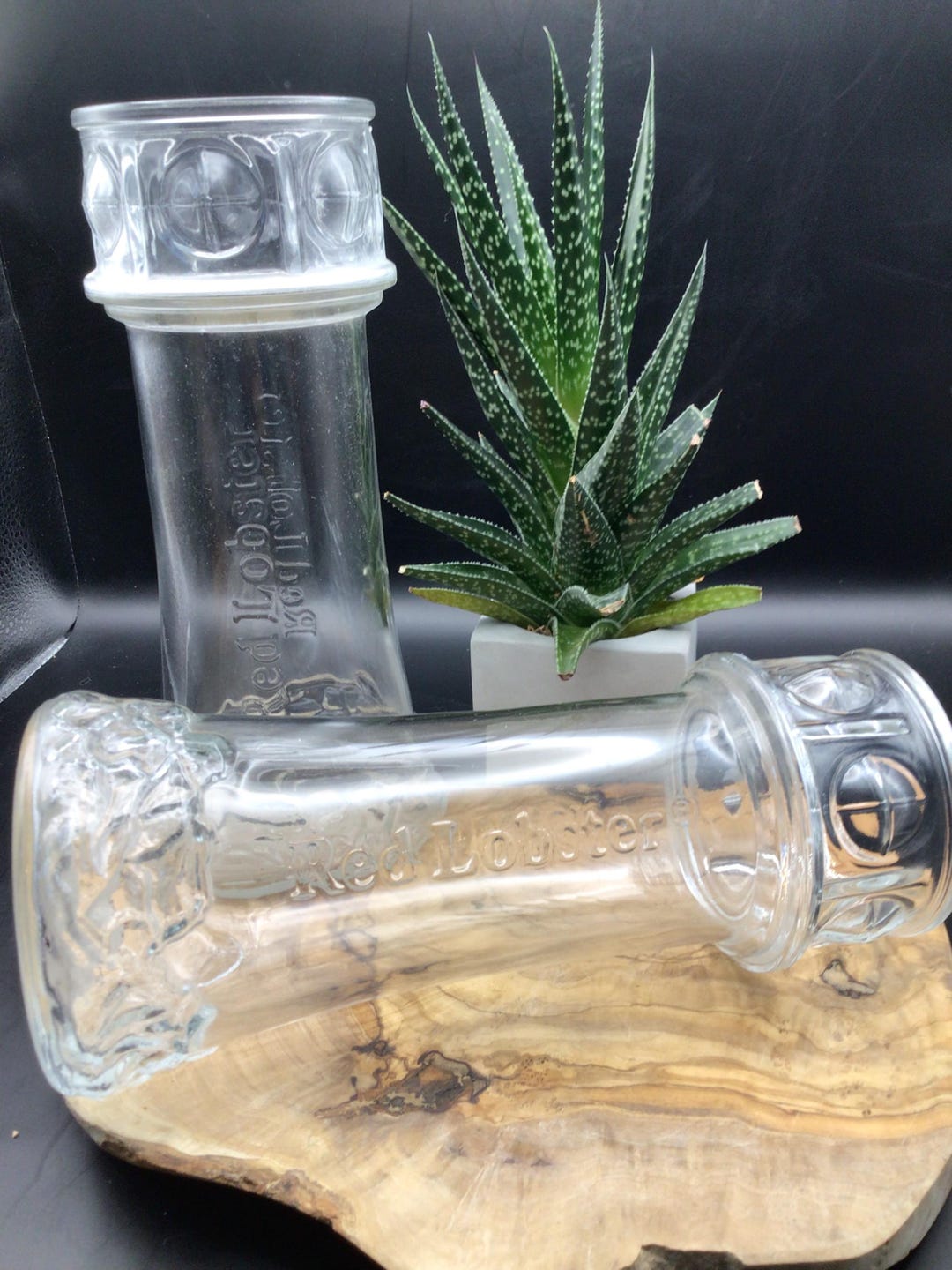 Vintage Collectible Red Lobster Lighthouse Beer Drink Glass Embossed - Etsy