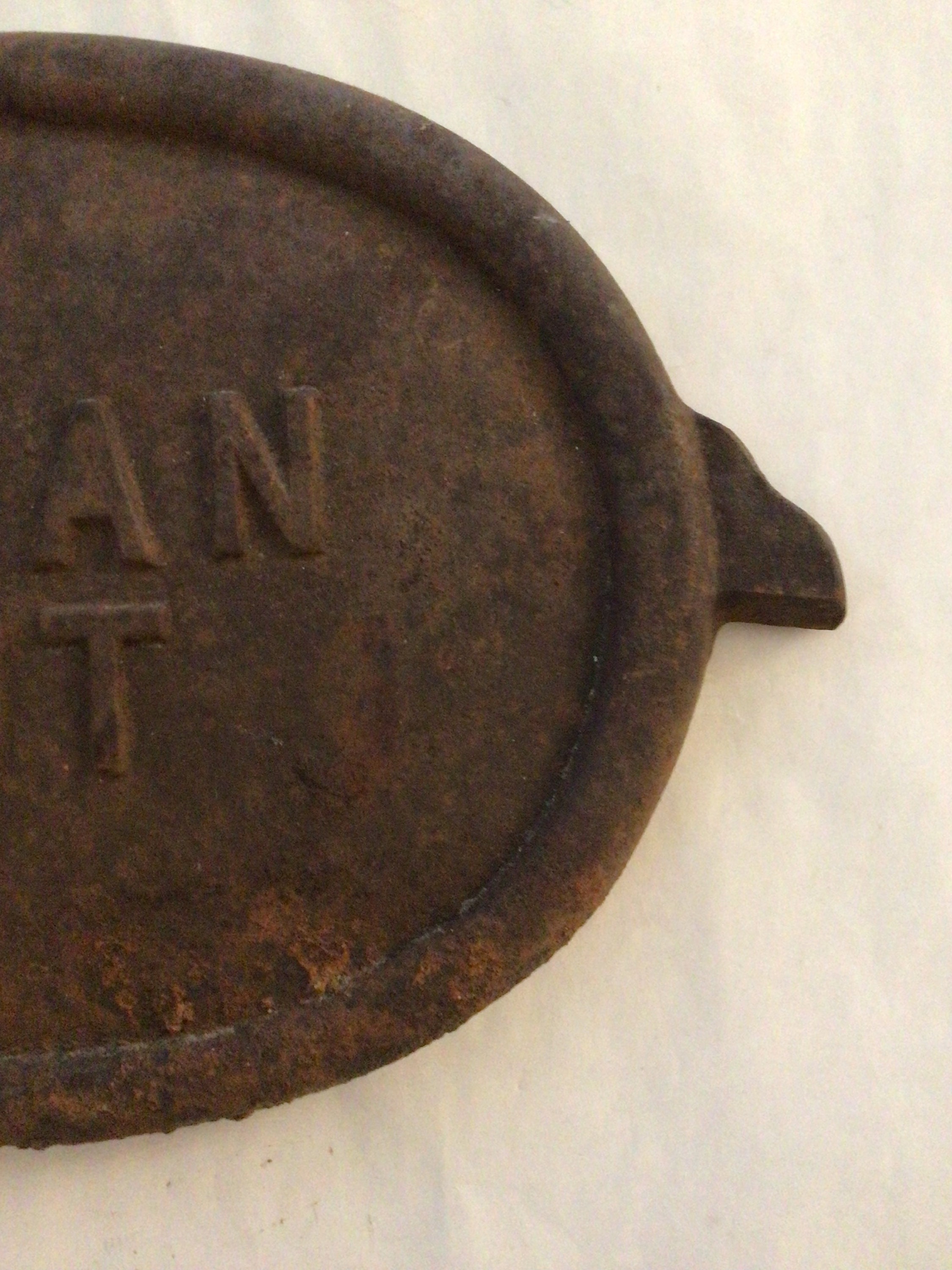 Vintage Cast Iron Sanitation Clean Out Cover - Etsy