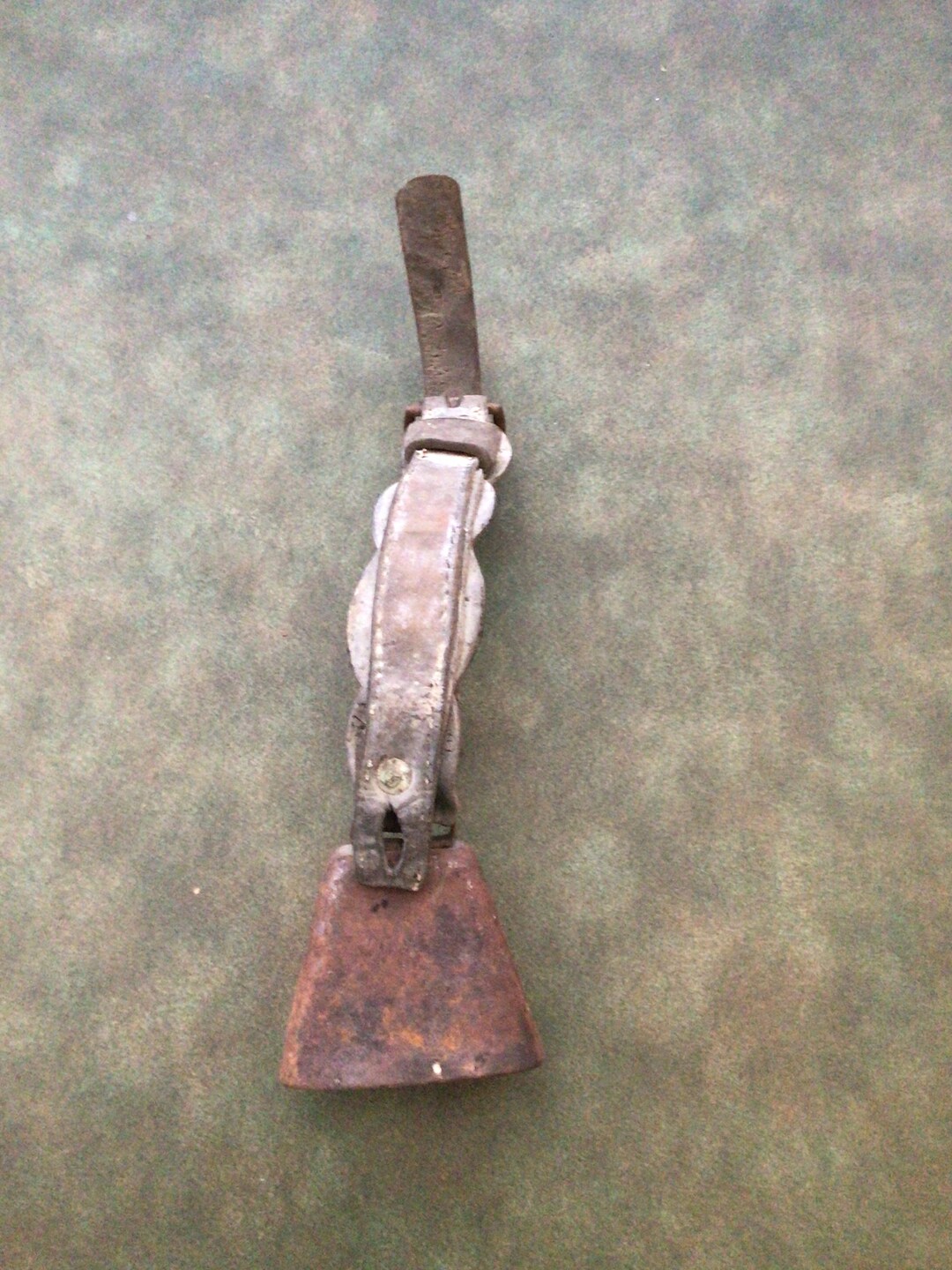 Vintage Cow Bell With Leather Strap - Bell is 4” X 3” - Etsy