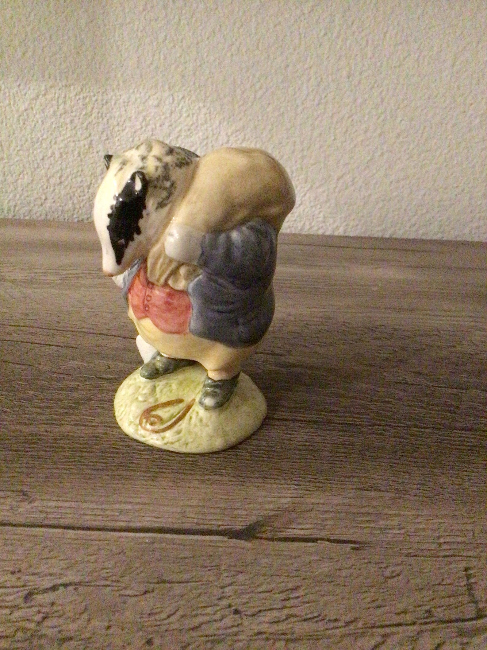 1989 “tommy Brock” Beatrix Potter Figurine - Etsy