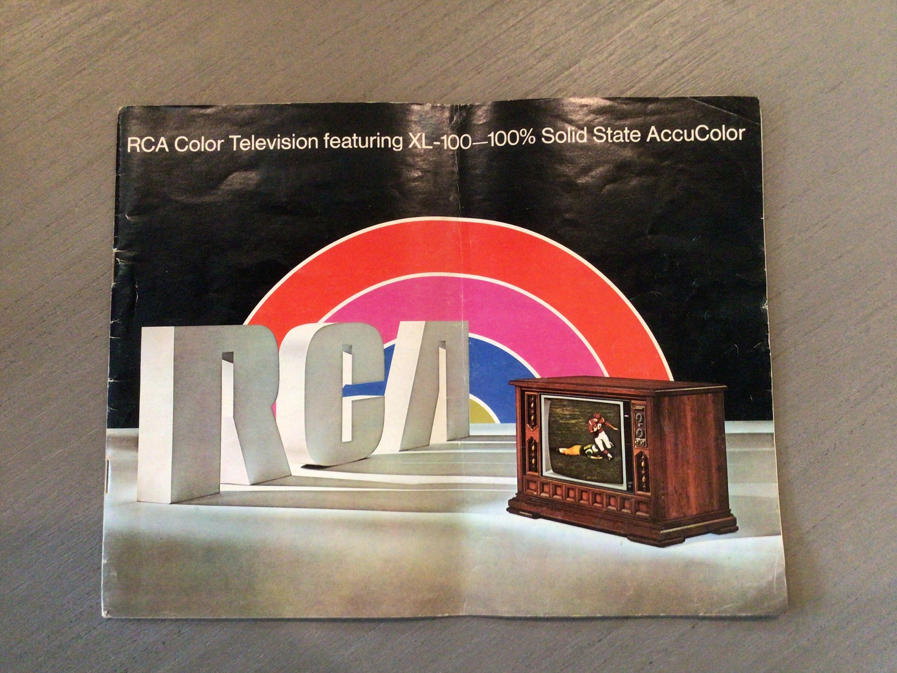 Vintage 1972 RCA Television Catalog - Etsy