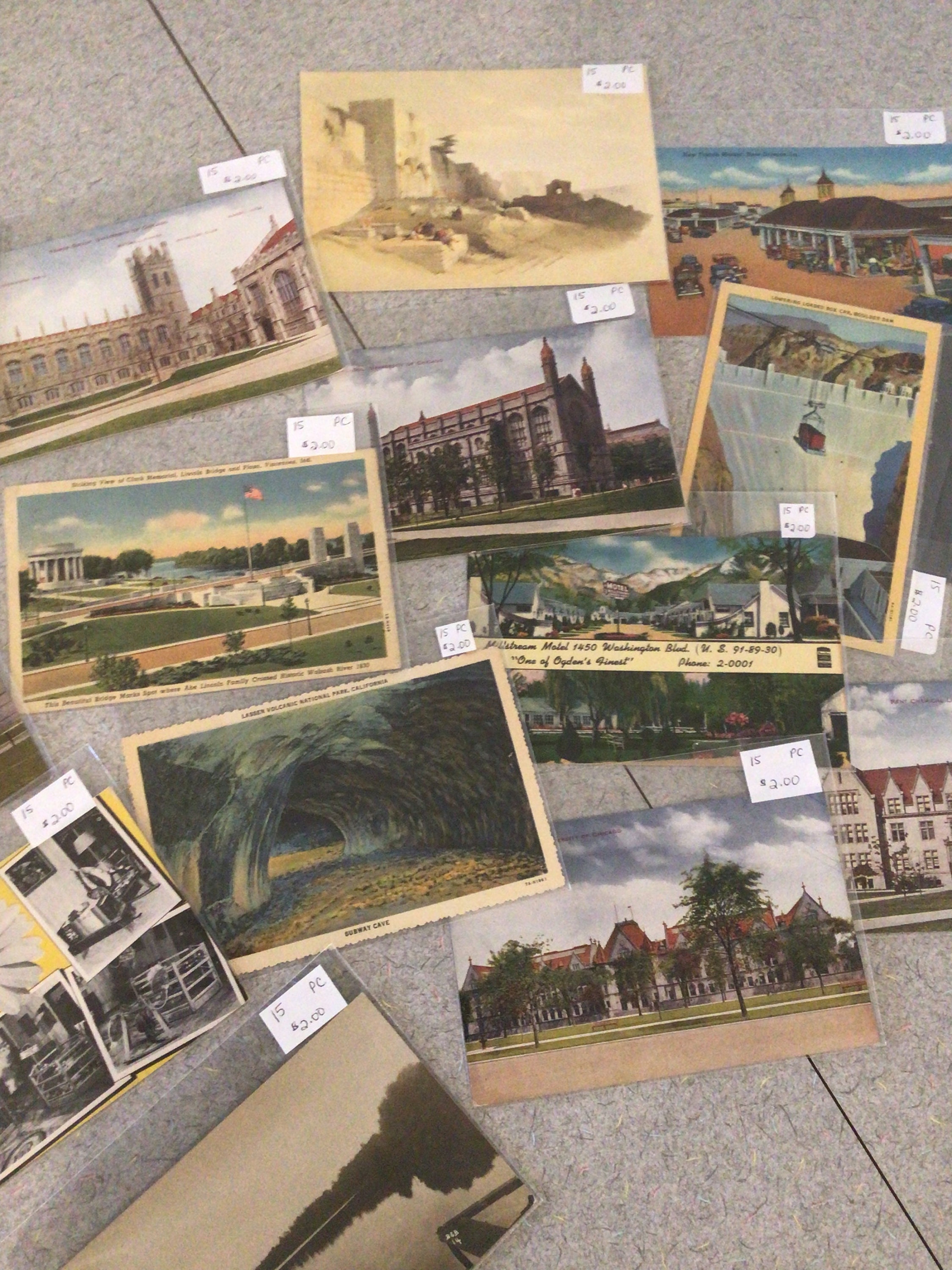 Collection of 16 Vintage Postcards - Etsy