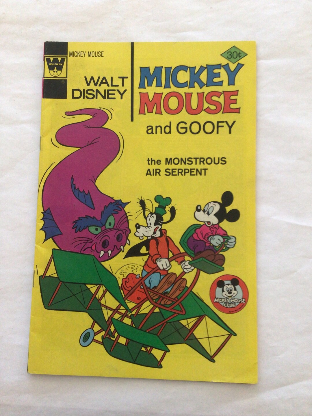 Vintage 1977 Disney Mickey Mouse and Goofy Comic Book #171 - Etsy