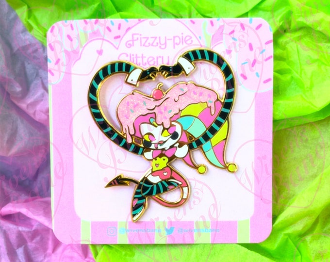 Fizzarolli Pinup Helluva Boss Hard Enamel Pin - Etsy