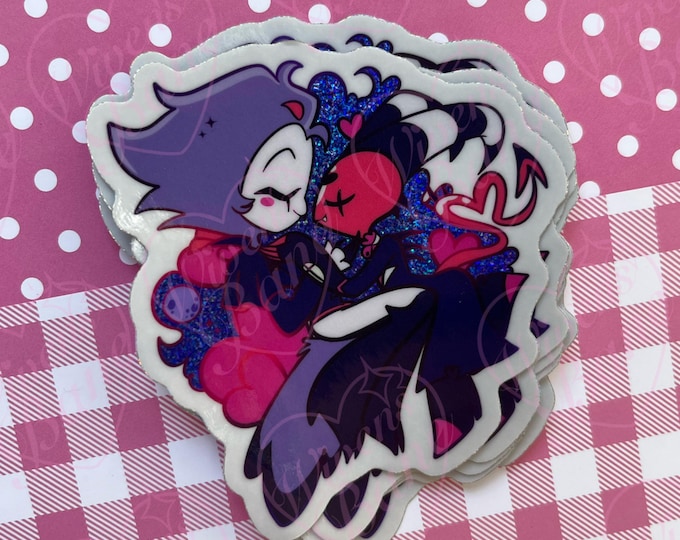 Stolitz Helluva Boss Stolas Blitz Vinyl Sticker - Etsy