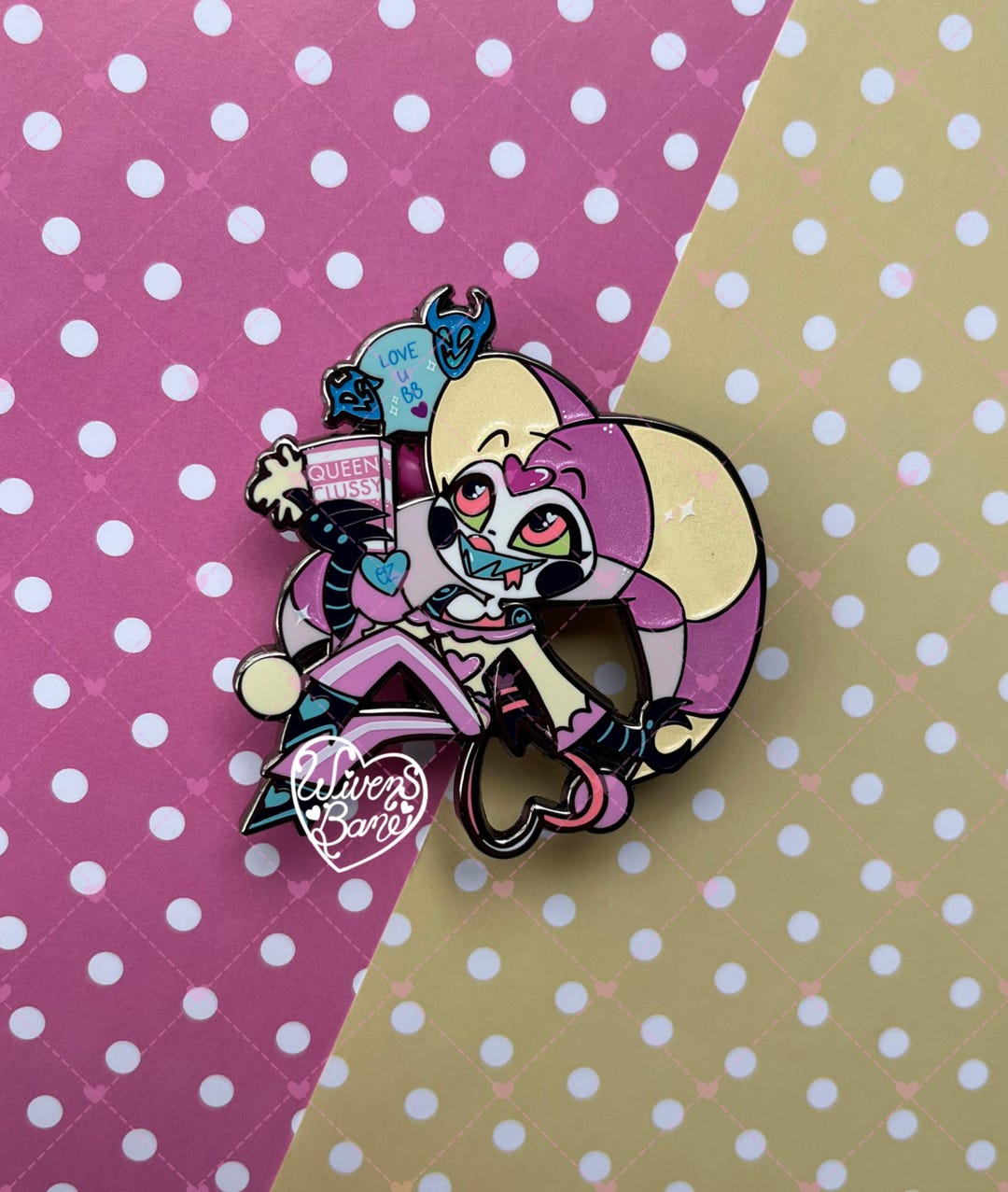 Mastermind Fizzarolli Helluva Boss Enamel Pin - Etsy