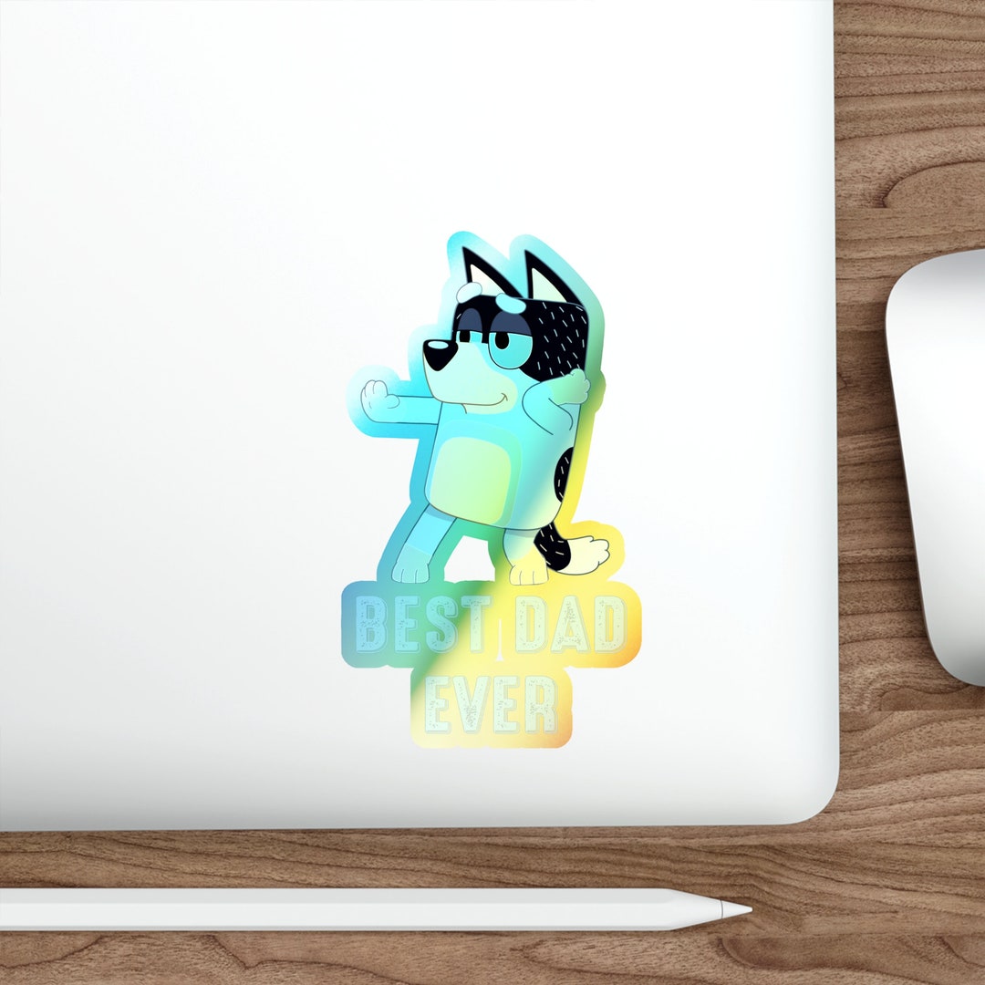 Dad Blueys Sticker, Blueys Sticker, Bluey Dad Sticker, Bluey Mug, Dad ...