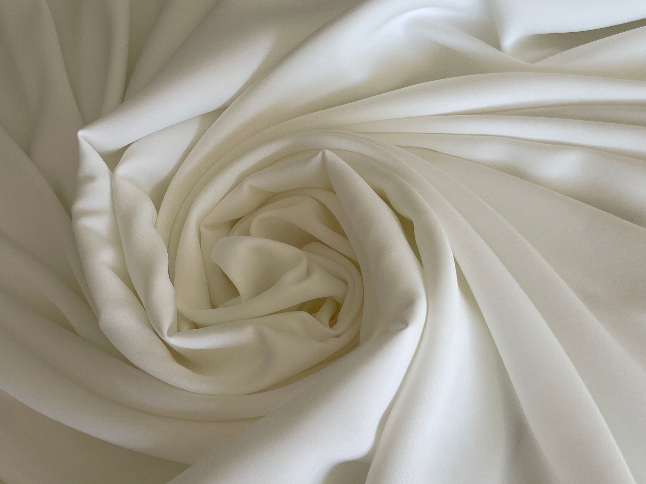 Bridal Gown Crepe Fabric in Multiple Colors Crepe Fabric With 18% ...