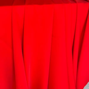 Red Crepe Fabric: Medium Weight Polyester Elastane Blend - Etsy