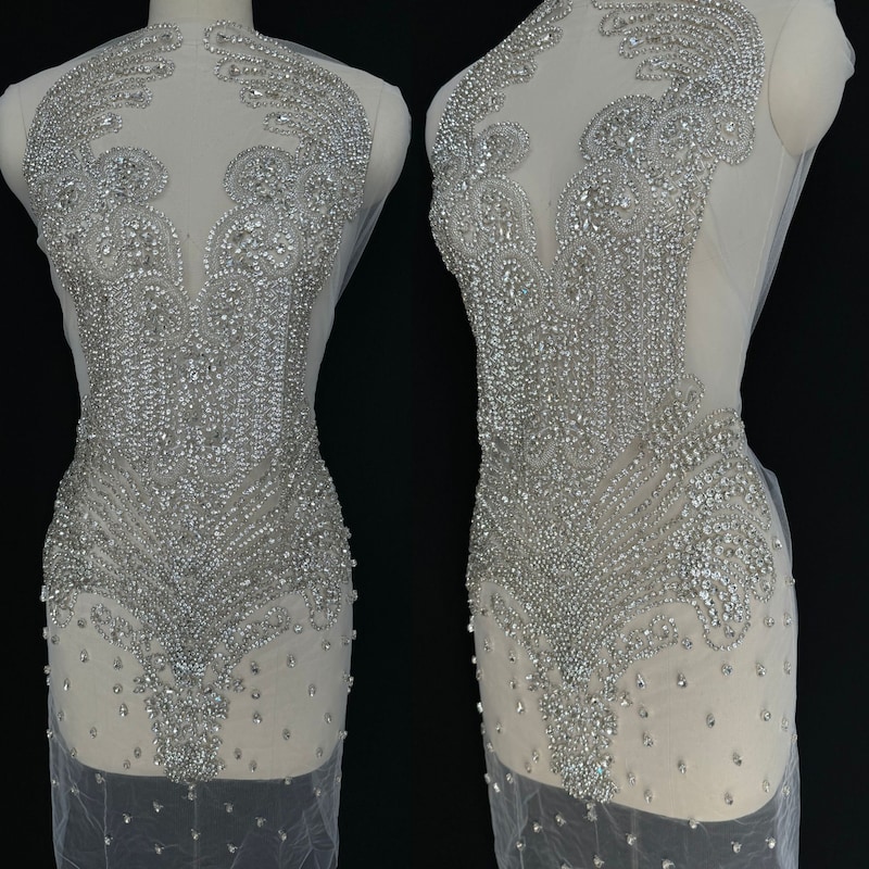 Rhinestone Dress - Etsy