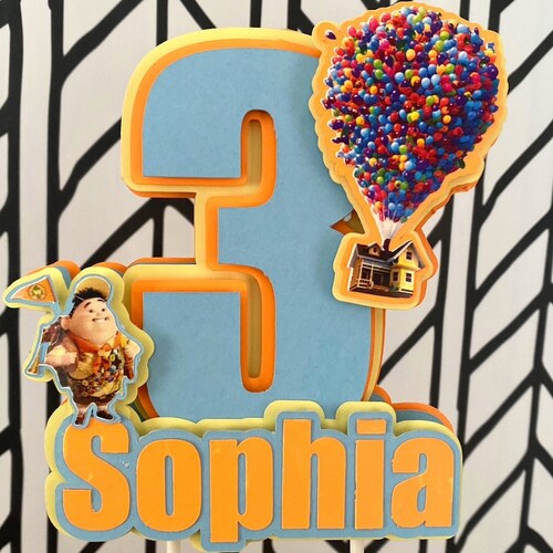 UP Inspired Cake Topper - Etsy