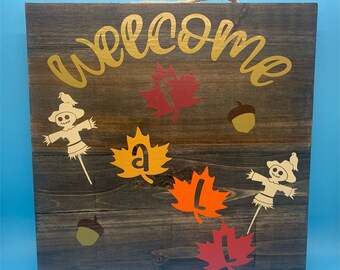 Printable Welcome Fall Sign-8x10 and 11x14-instant Download - Etsy