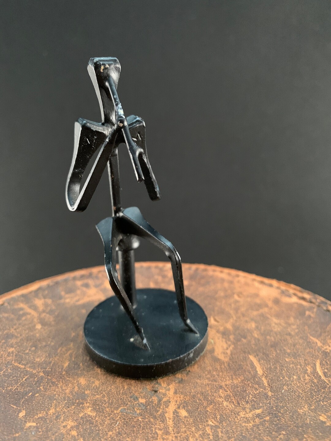 Vintage Horseshoe Nail Figure Musician Flutist - Etsy