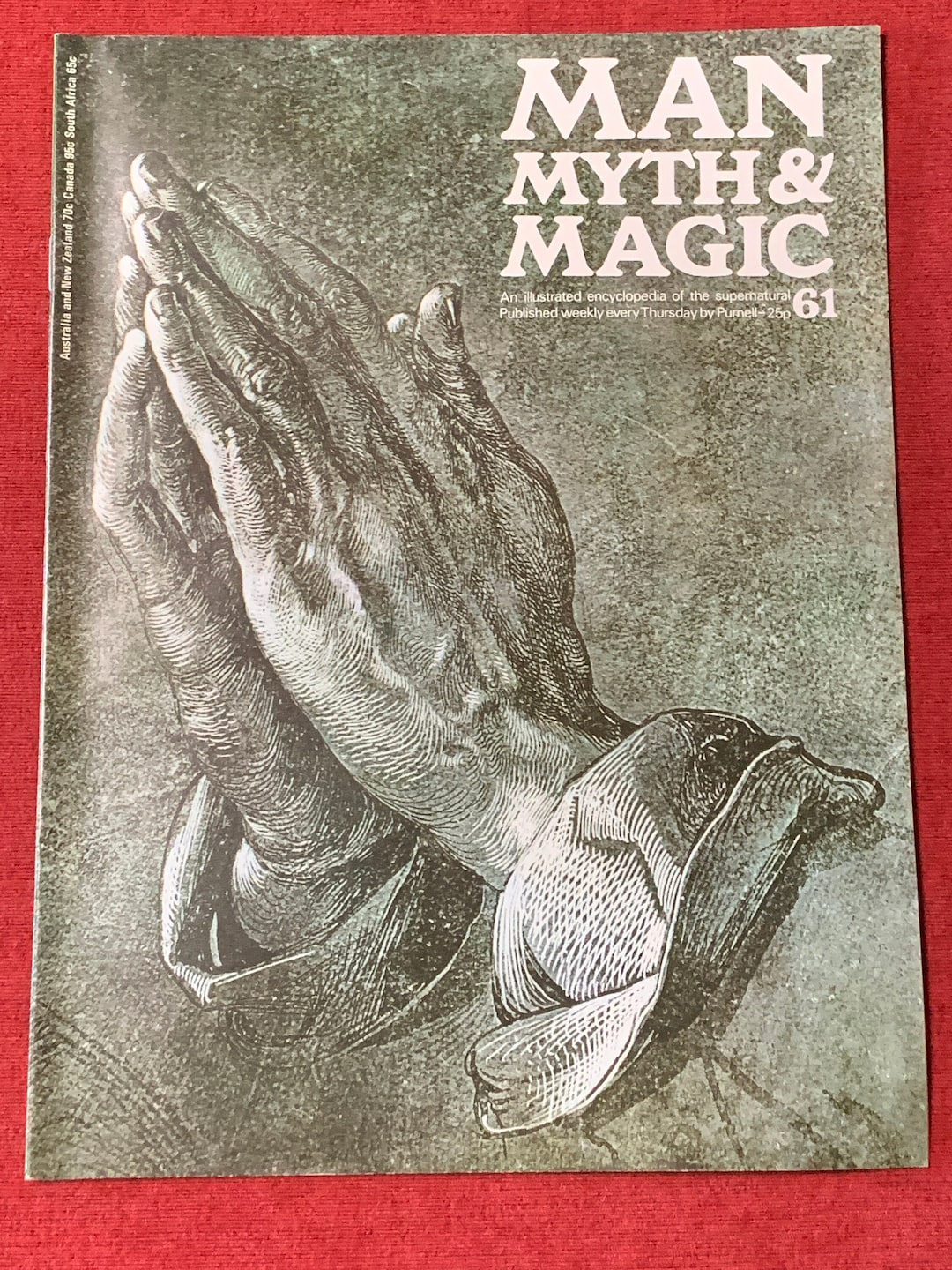 Man Myth & Magic Illustrated Encyclopedia of the Supernatural Magazine ...