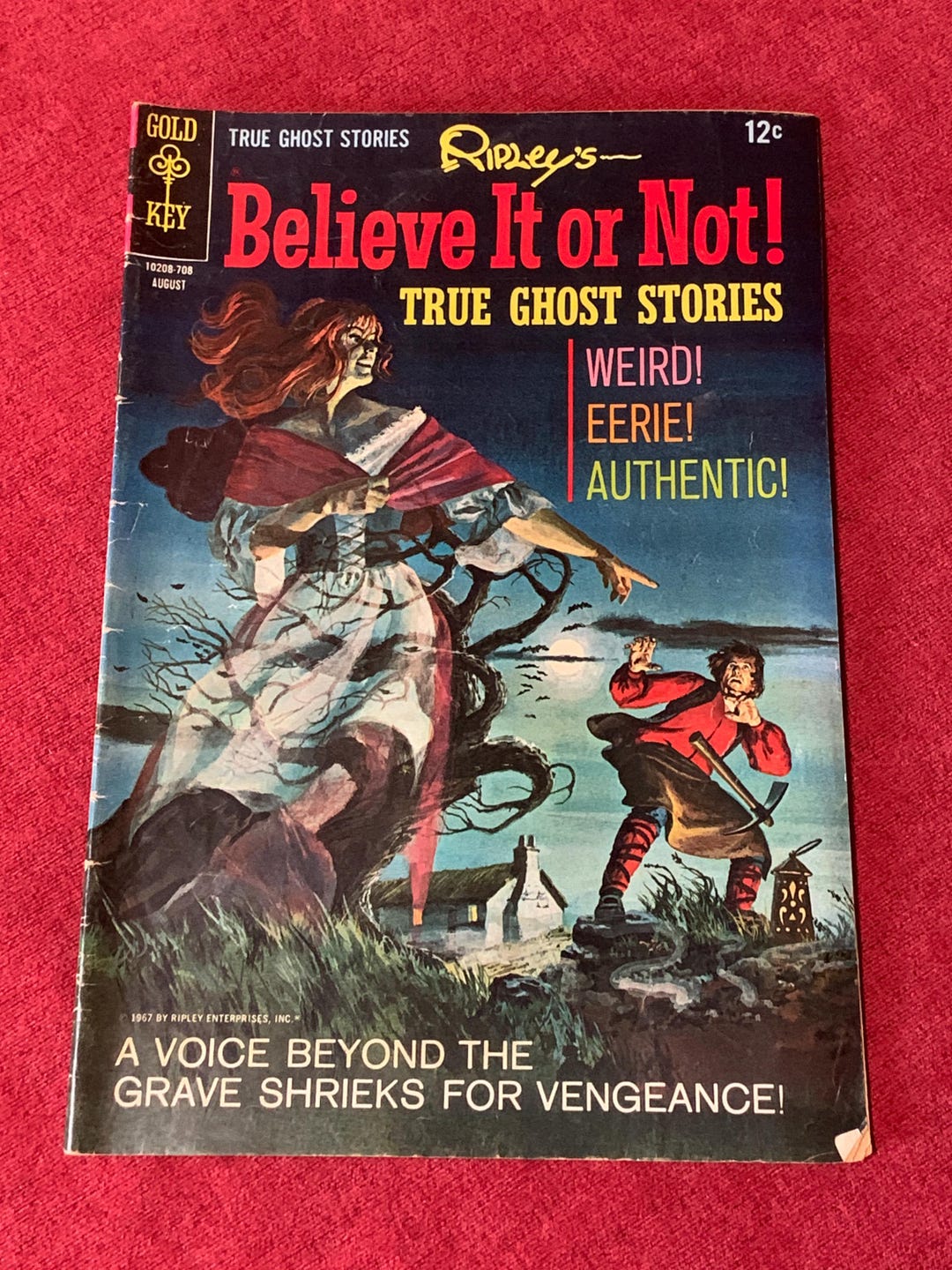 Ripley's Believe It or Not! True Ghost Stories August 1967 Comic - Etsy
