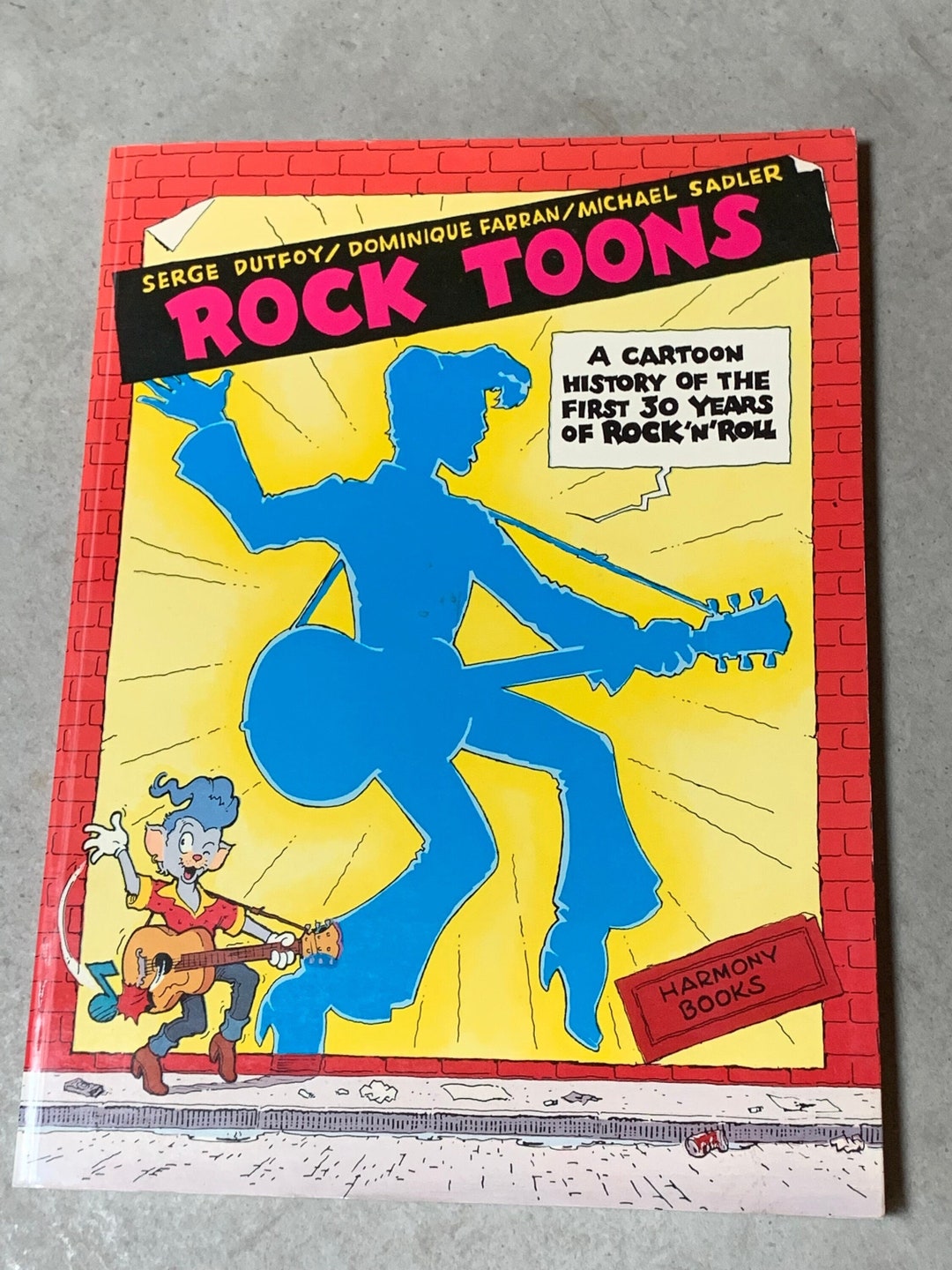 Rock Toons Cartoon History of the First 30 Years of Rock N Roll 1986 ...