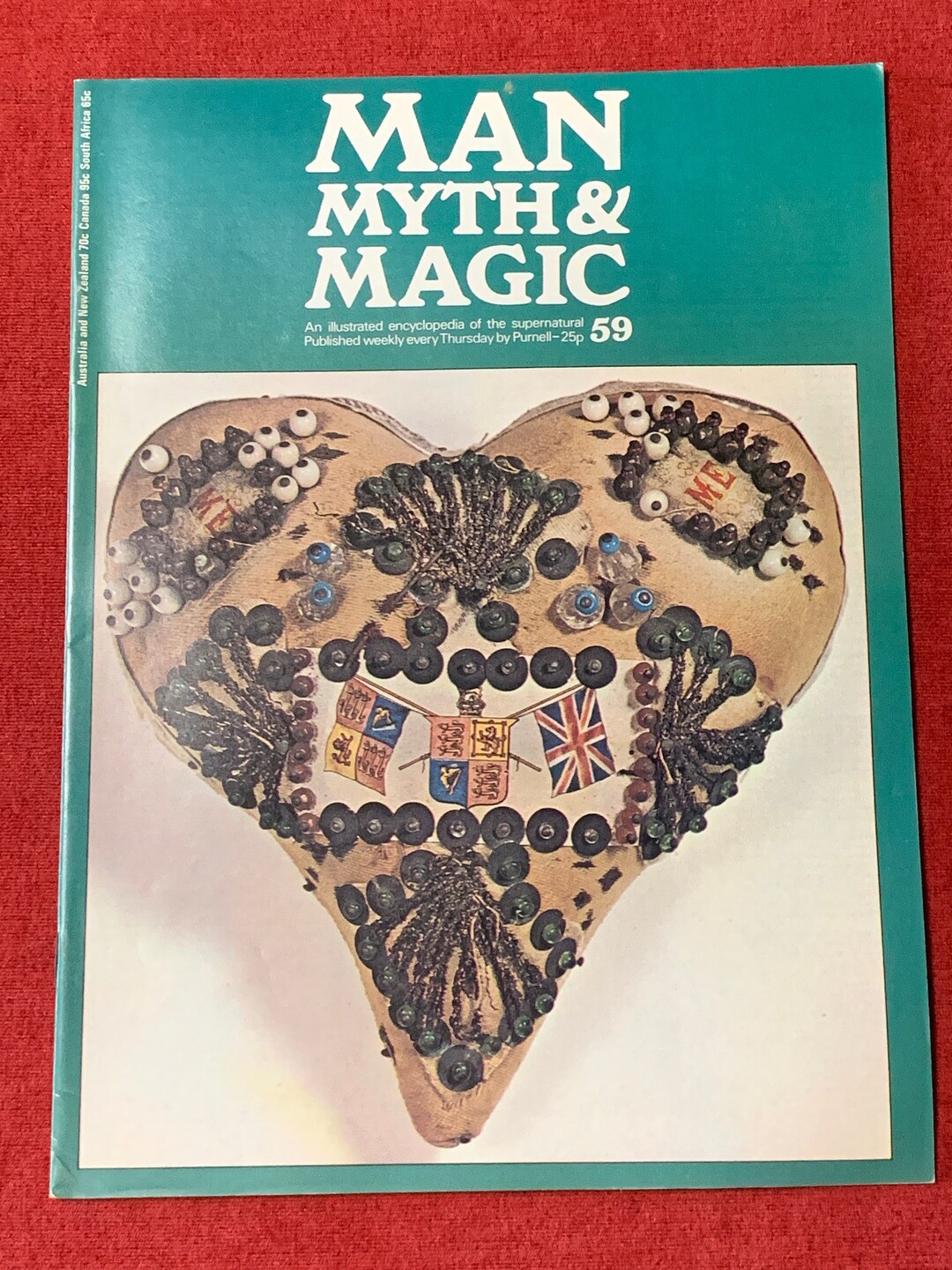 Man Myth & Magic Illustrated Encyclopedia of the Supernatural Magazine ...