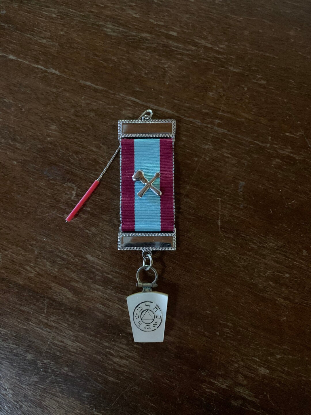 Vintage Mark Master Mason Keystone Pendant Breast Badge Freemasonry - Etsy