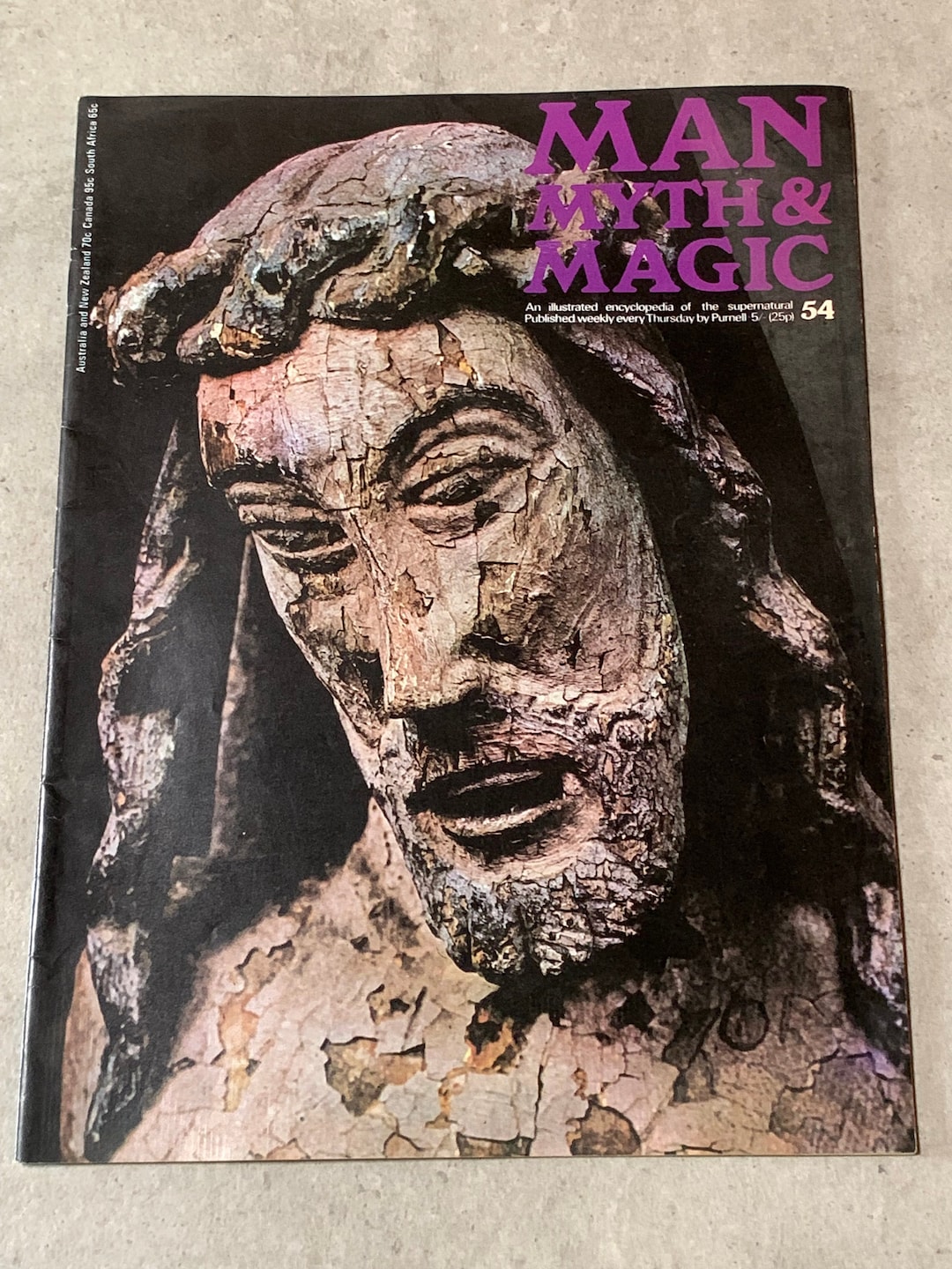 Man Myth & Magic Illustrated Encyclopedia of the Supernatural Magazine ...