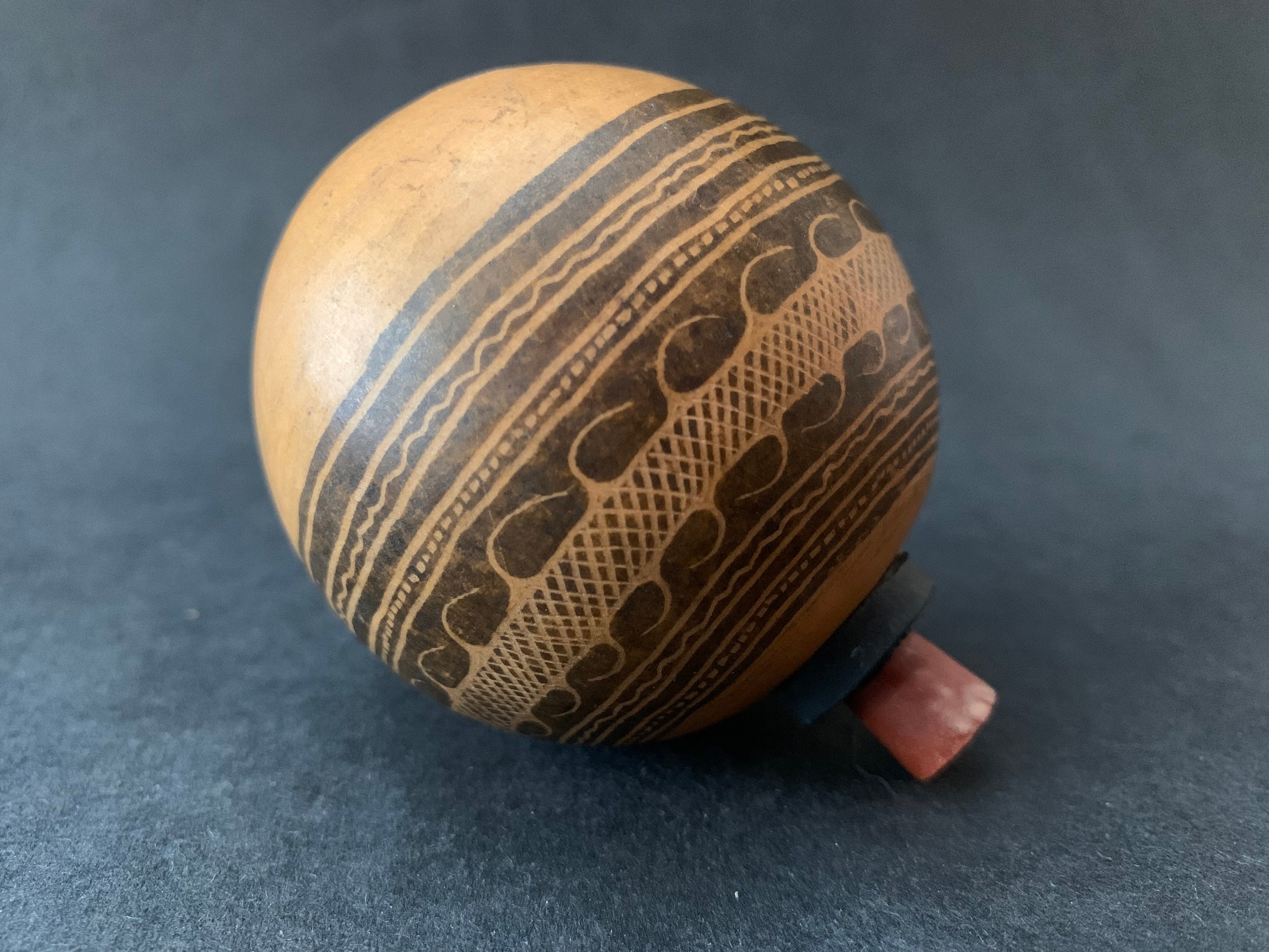 Vintage Hand Crafted Seed Pod Vessel / Bottle With Rubber - Etsy