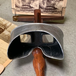 Antique Handheld Stereoscope Viewfinder by Underwood & - Etsy