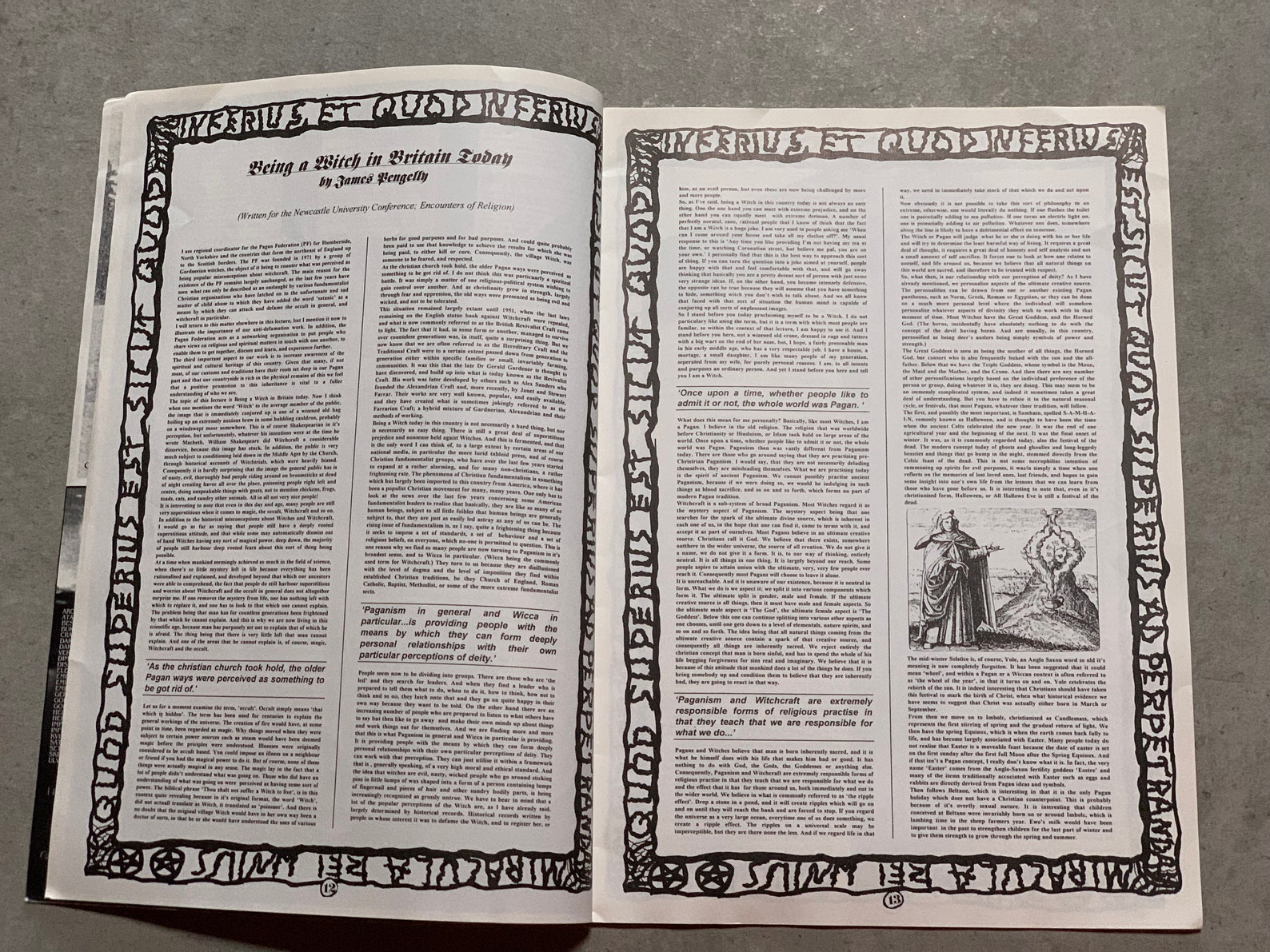 Rare 90s Underground Metal Zine THE NEW AEON 2 Second Arcanum - Etsy