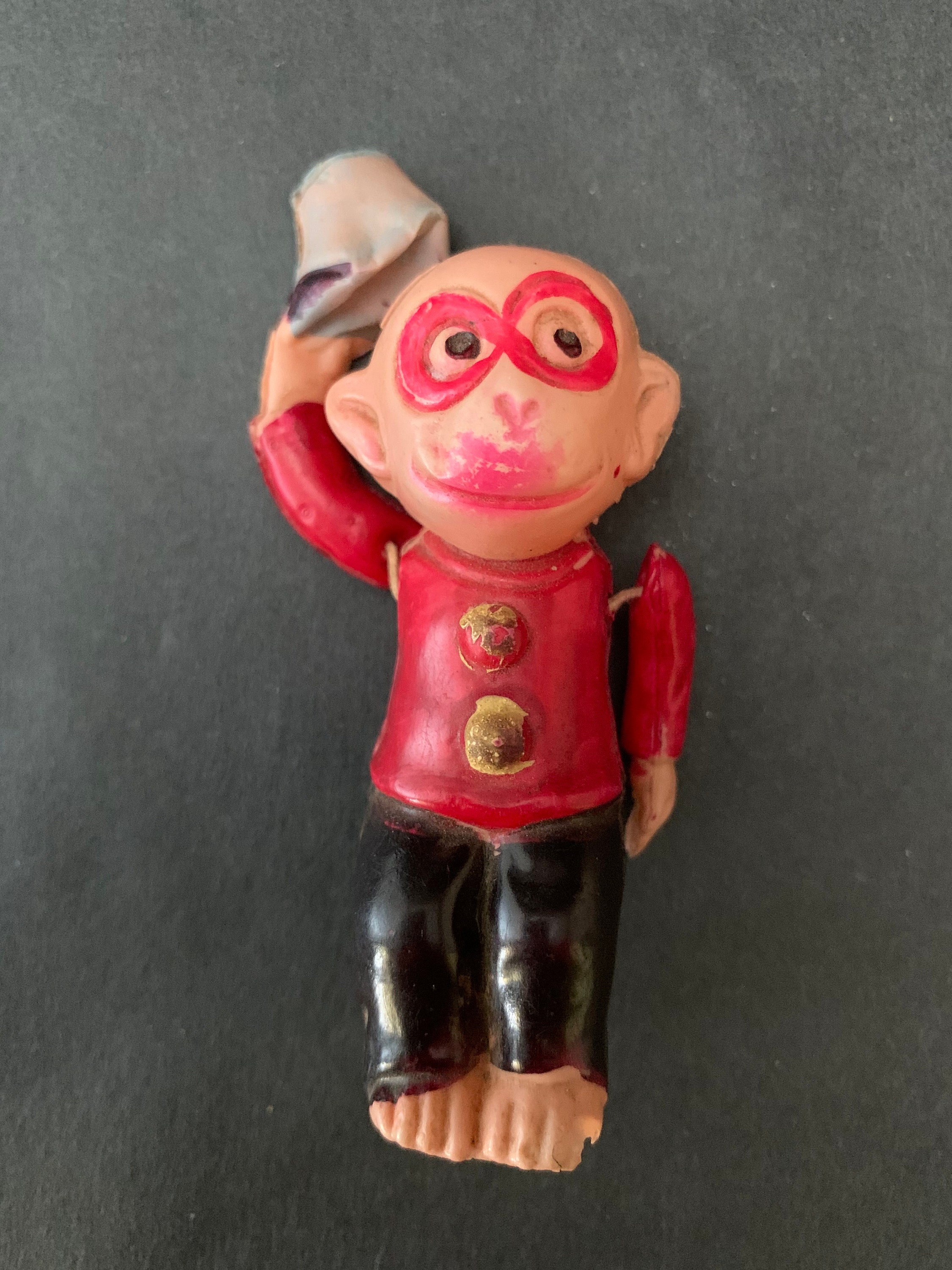 Creepy Vintage Toy Monkey Made in Japan - Etsy