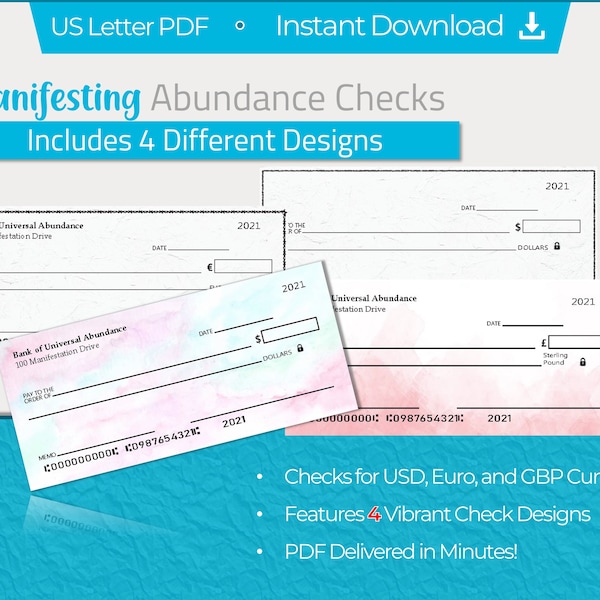 Printable Abundance - Etsy