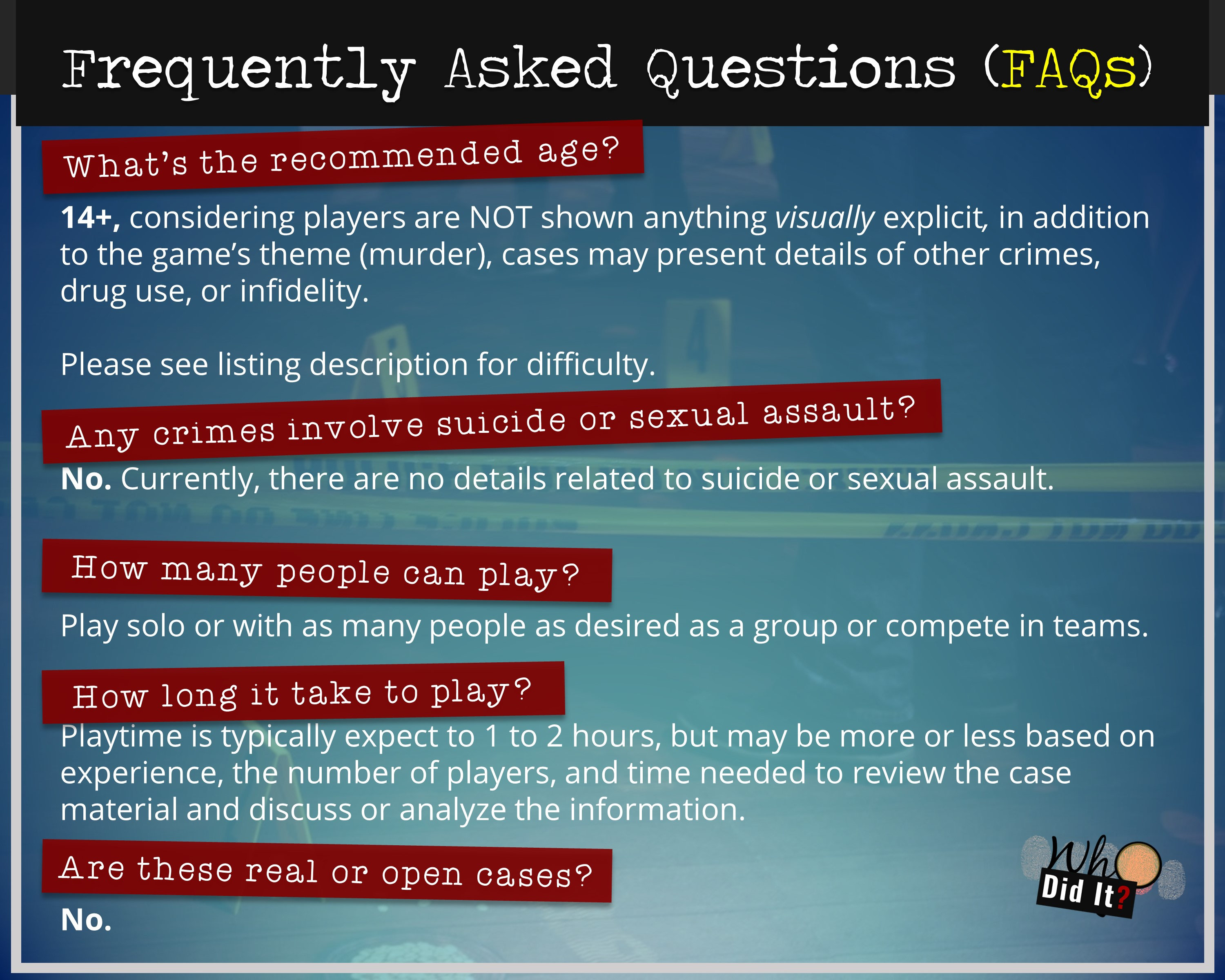 Detective Case File Game INSTANT DOWNLOAD - Solve a Cold Case Game ...