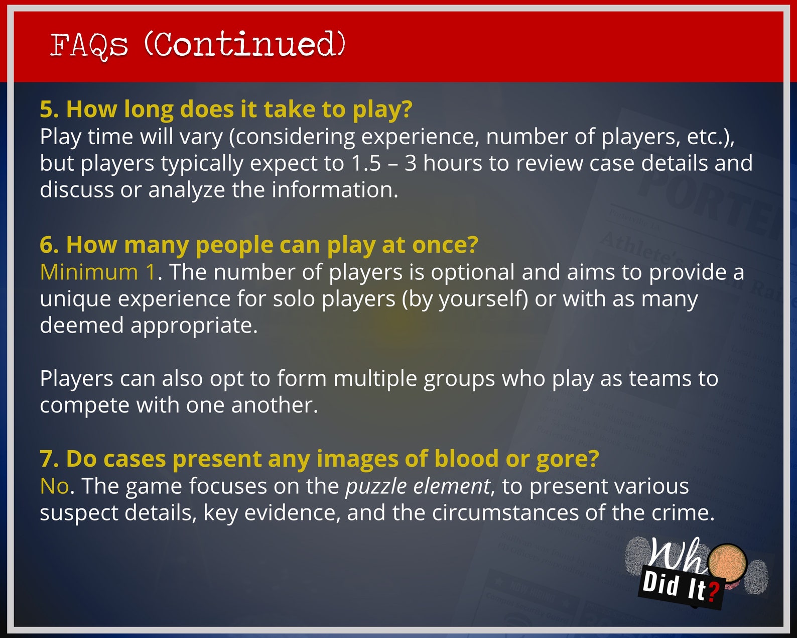 INSTANT DOWNLOAD Detective Case File Game Printable - Murder Mystery ...