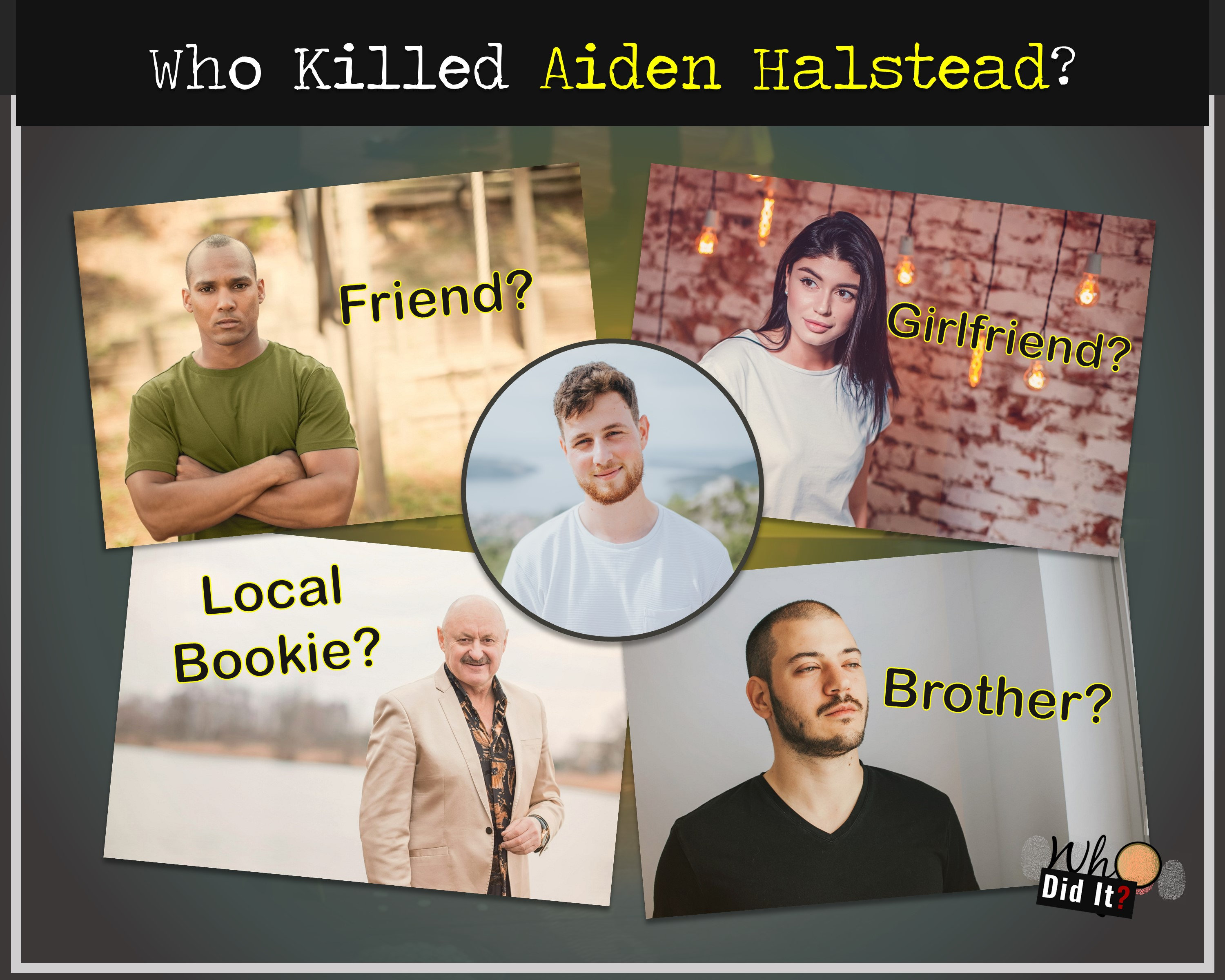 PRINTABLE Case File Detective Game, Instant Download PDF Murder Mystery ...