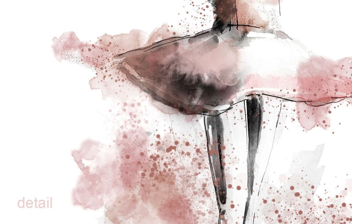 Arte abstracto rosa jpg imprimible digital descarga - Etsy España