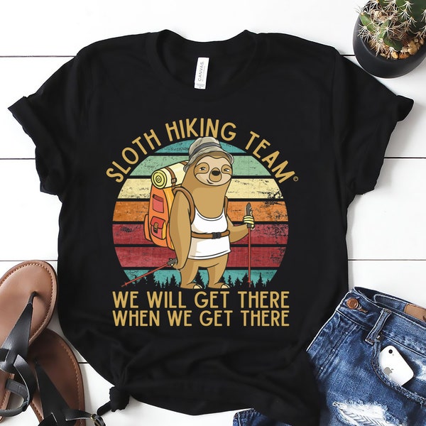 Sloth Hiking Team - Etsy