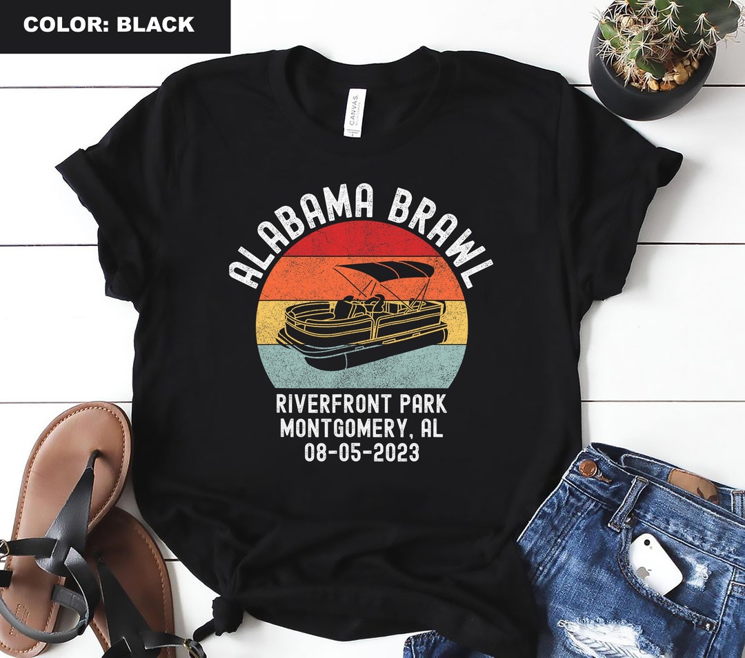 Alabama Brawl Shirt,montgomery Alabama Brawl T-shirt, Vintage Brawl at ...