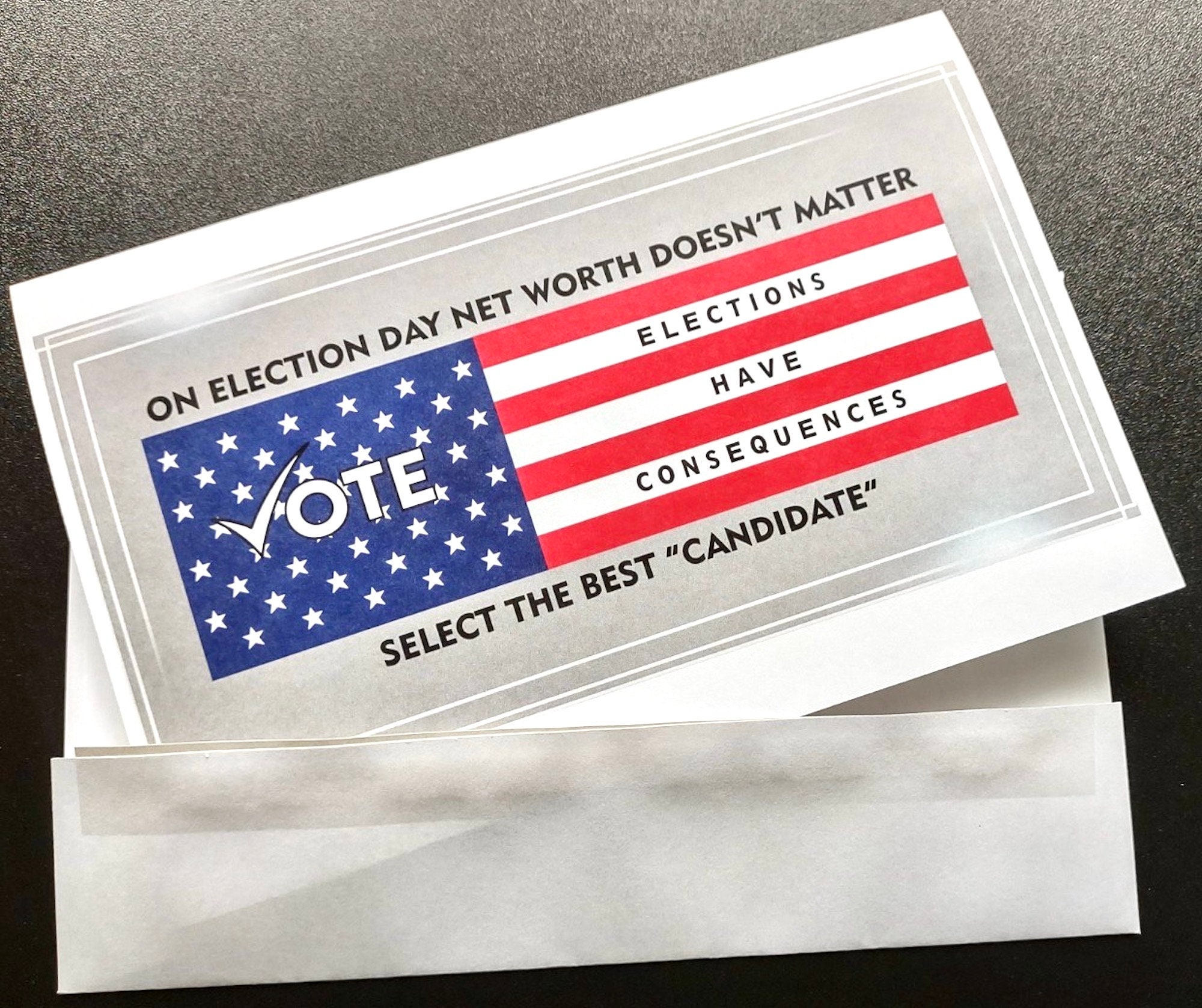 Vote Reminder Card 2024 National Election Citizen Participate - Etsy