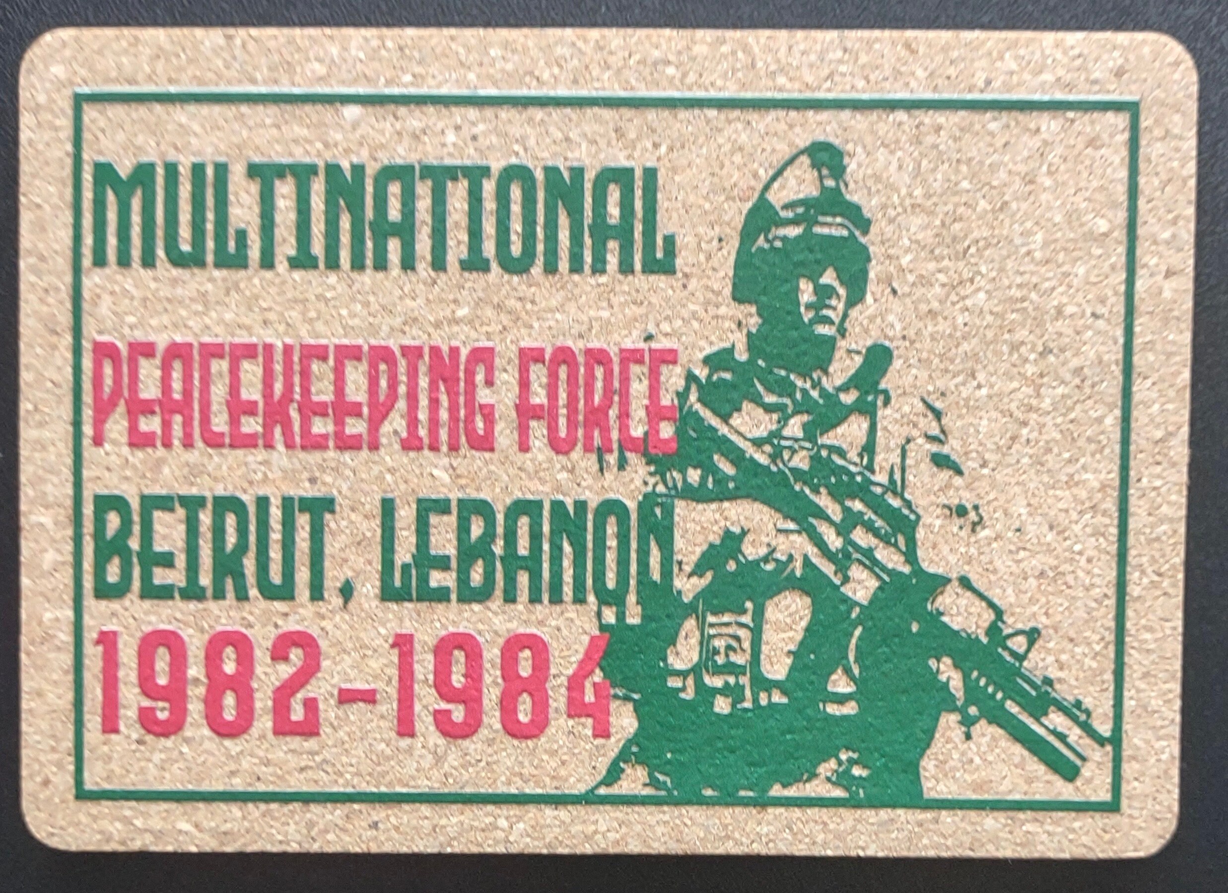Beirut Lebanon 1982-1984 Memorial Package: Stickers, Cards & Coasters ...