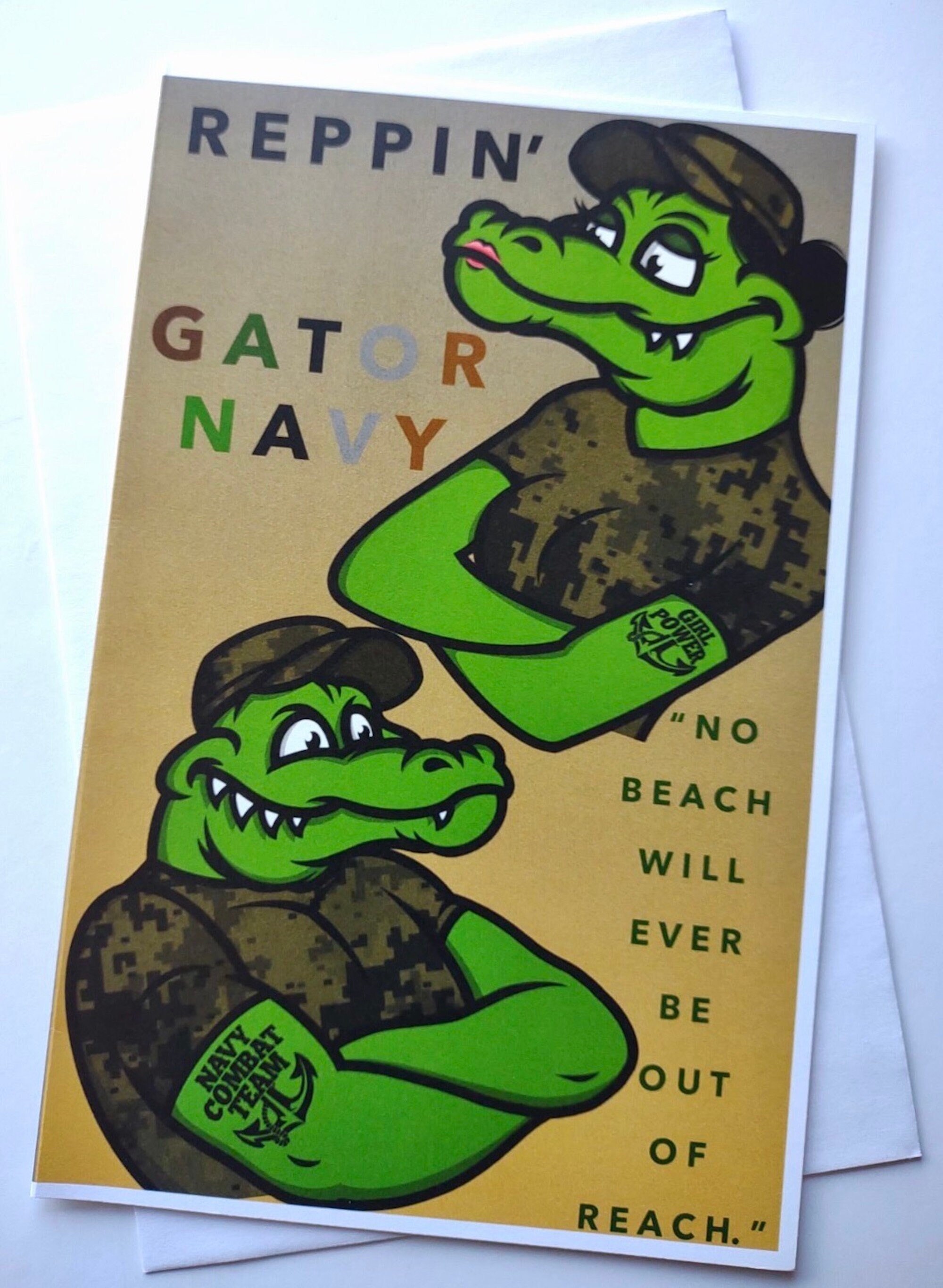 Amphibious Gator Navy Card Package Liberty Buddy Fleet Surface Warfare ...