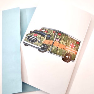 US Military Trauma Team Card Medical Doctor Charge Nurse Health ...