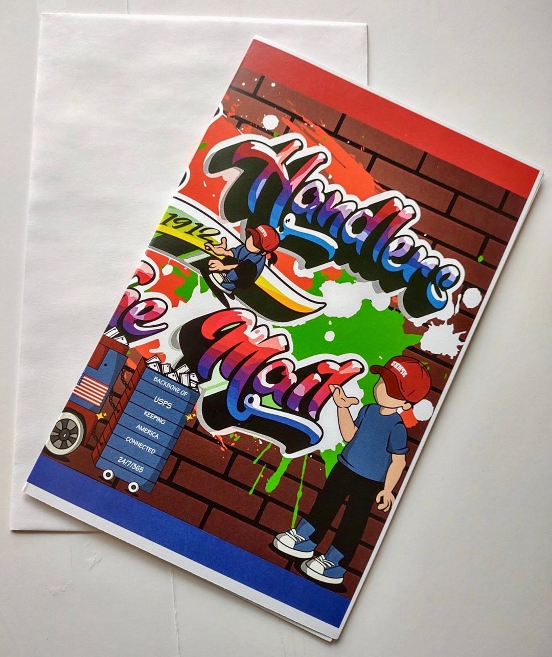 USPS Mail Handler Greeting Card: Employee Appreciation, Thank You - Etsy