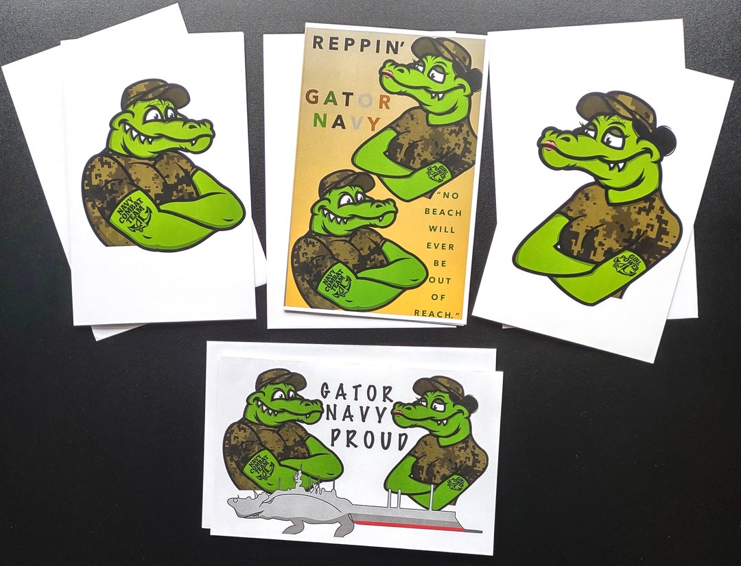 Amphibious Gator Navy Card Package Liberty Buddy Fleet Surface Warfare ...