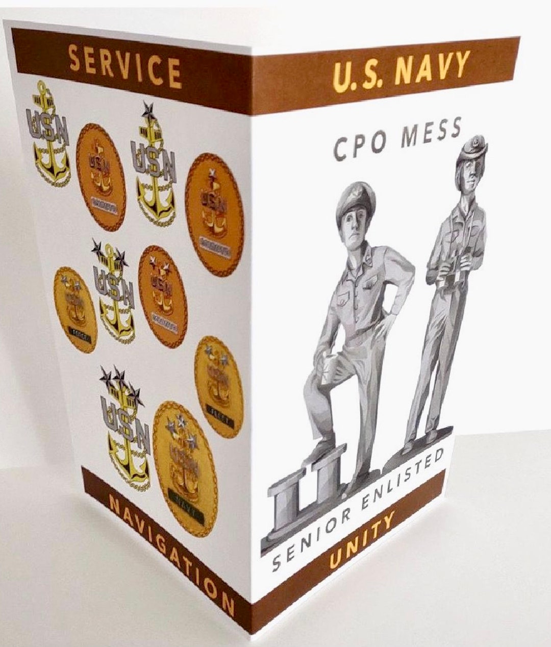US Navy Chief Petty Officer Appreciation Card: CPO Retirement ...