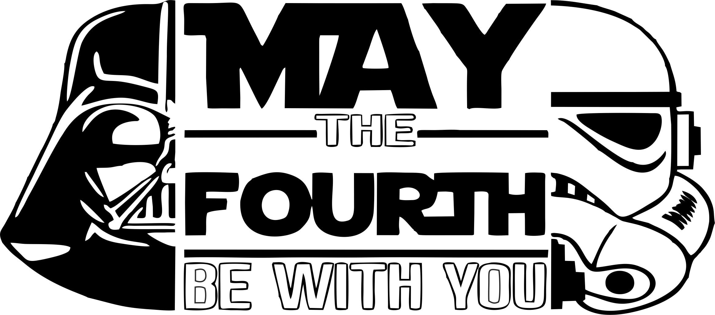 May the 4th Be With You SVG-PNG-JPG - Etsy