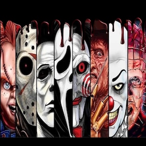 Halloween Horror Movie Character PNG: Scary Villains Digital Download ...