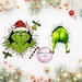 Retro Grinch Christmas PNG, Merry Grincmas, Front & Back Design ...