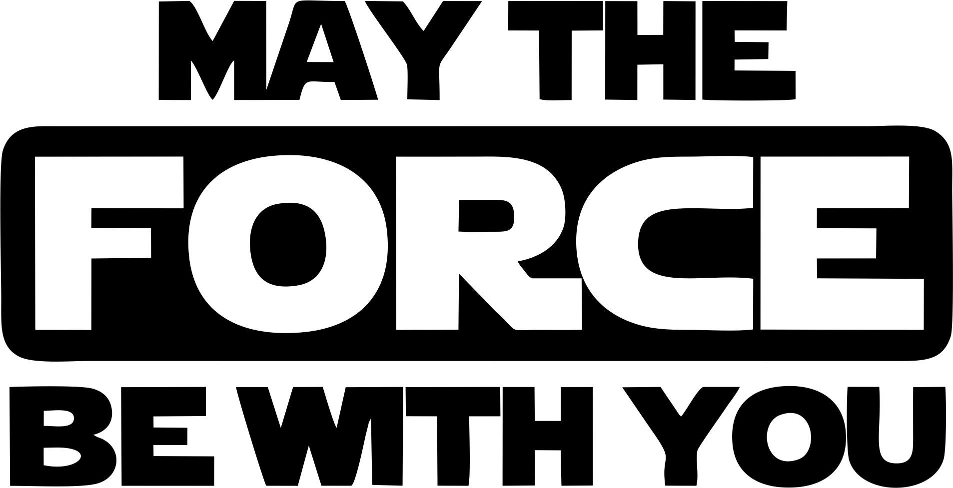 May the 4th Be With You SVG-PNG-JPG - Etsy