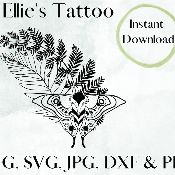 Ellie Tattoo - Etsy UK